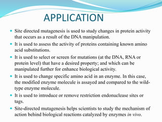 mutagenesis | PPTX