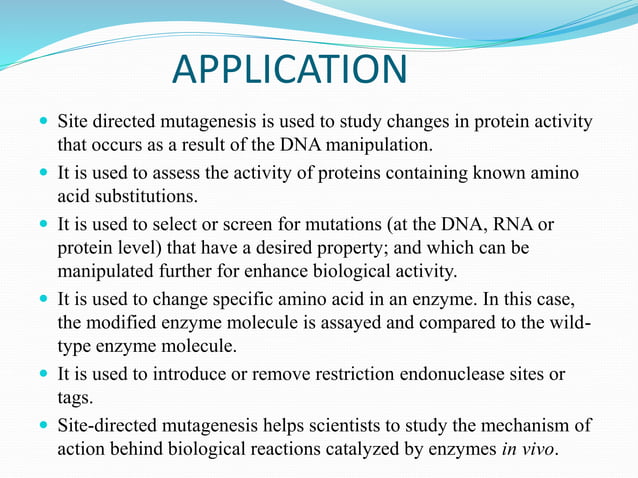 mutagenesis | PPTX | Chemistry | Science