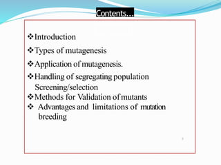 mutagenesis | PPTX