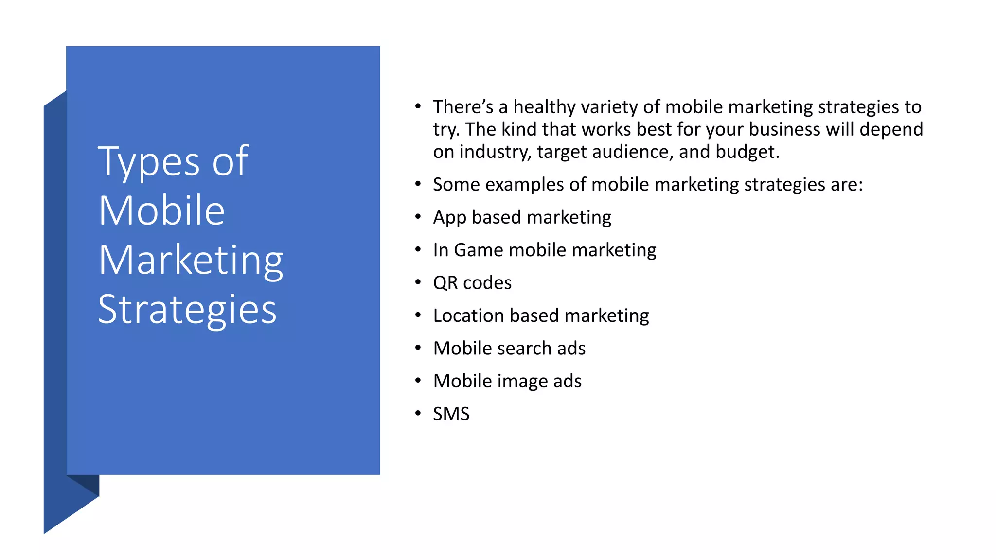 Mobile Marketing | PPTX