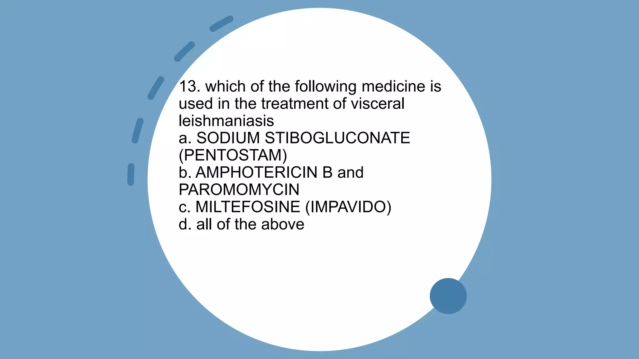 leishmania and trypanosoma quiz | PPTX