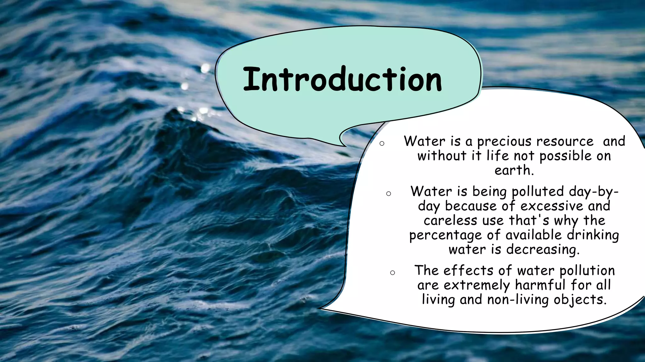 water pollution class 9 | PPTX
