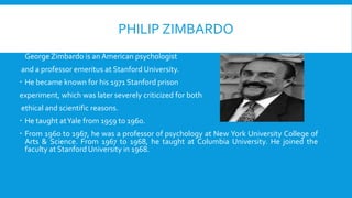 Philip zimbardo psychologist | PDF