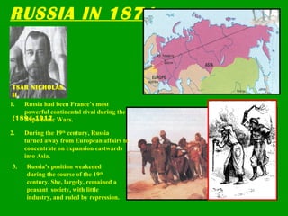 The origins of the First World War | PPS