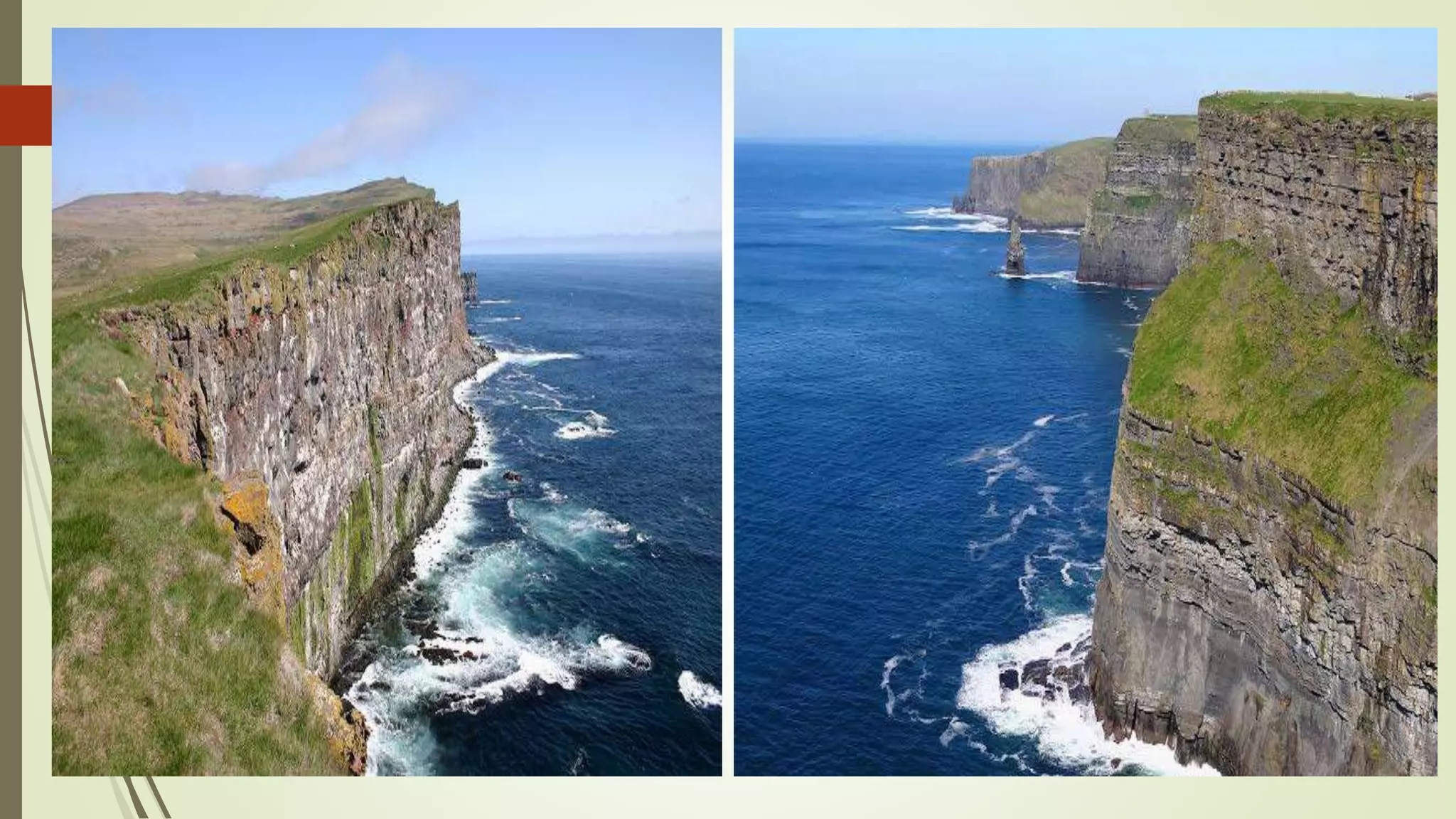 Coastal land forms .erosional and depositional landforms | PPTX