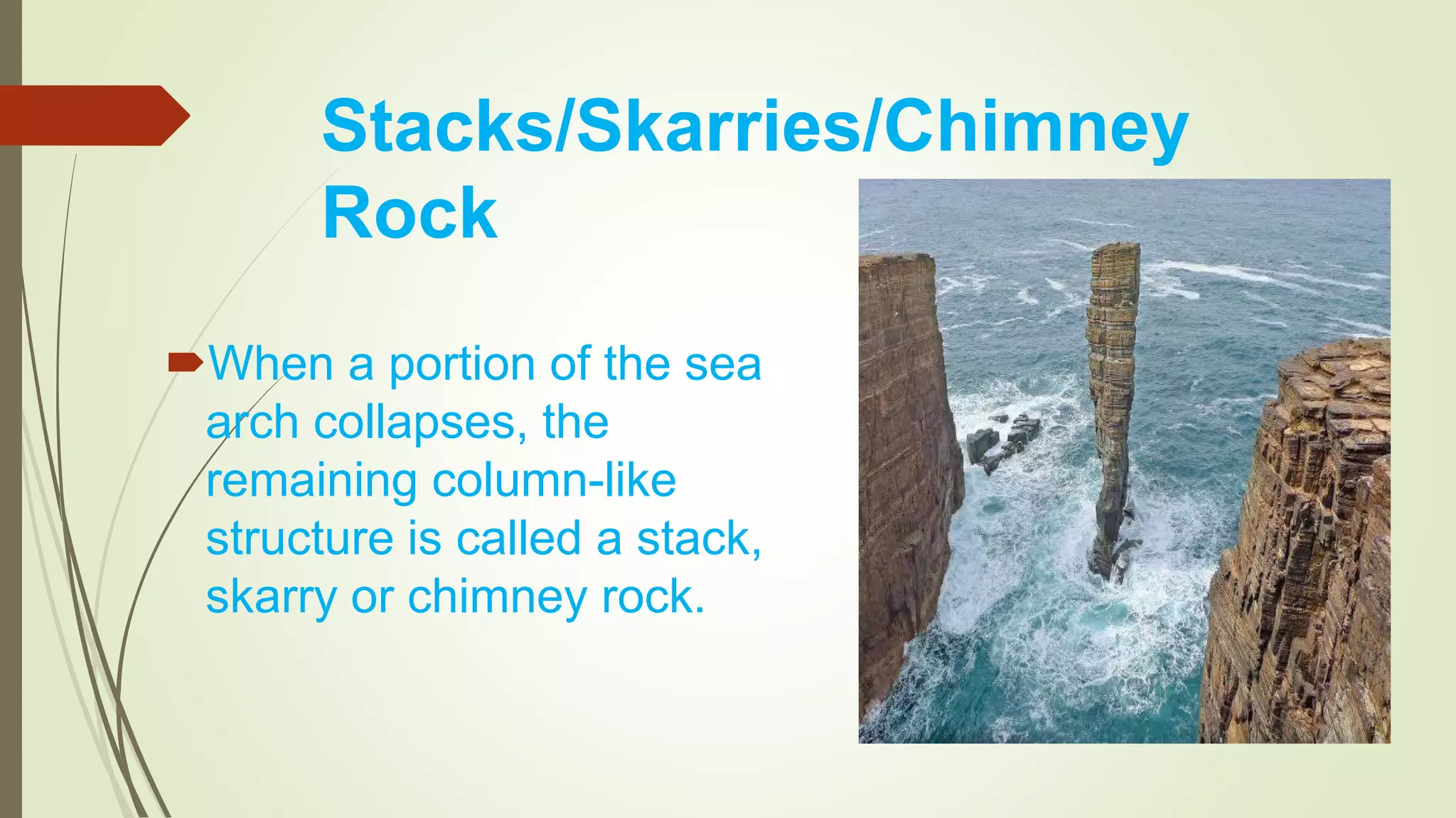 Coastal land forms .erosional and depositional landforms | PPTX