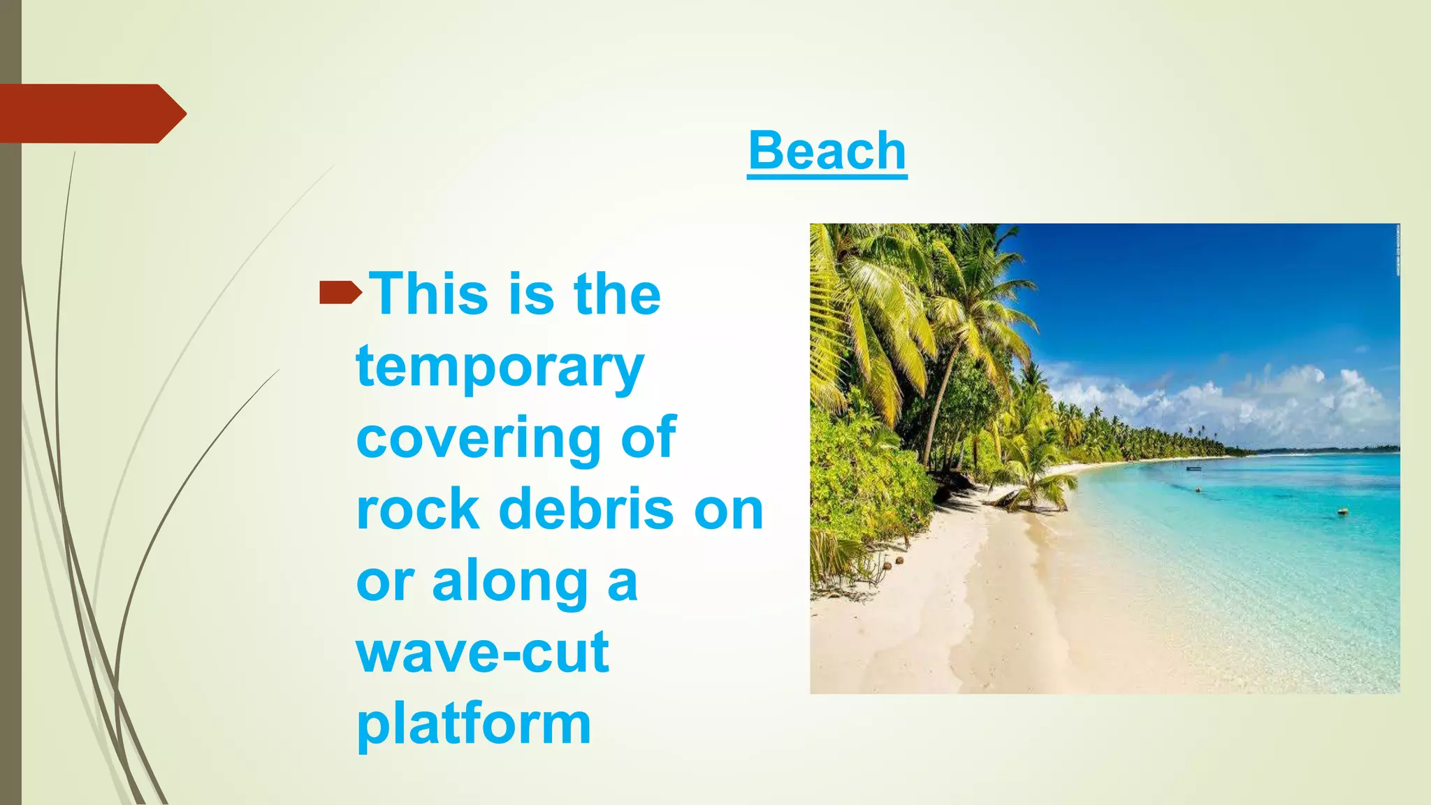 Coastal land forms .erosional and depositional landforms | PPTX