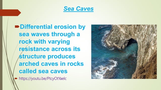 Coastal land forms .erosional and depositional landforms | PPTX