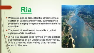 Coastal land forms .erosional and depositional landforms | PPTX