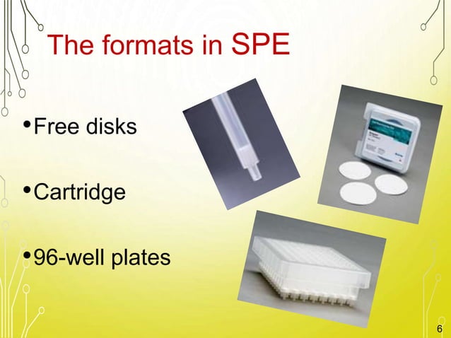 Solid phase extraction & cold vapor atomic absorption spectrometry | PPTX