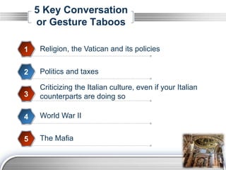 Intercultural communication in Italy | PPT