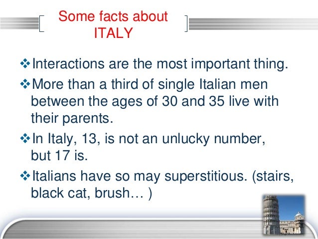 Intercultural communication in Italy