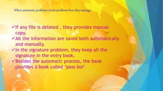 Manual to Automation system in IBBL | PPTX