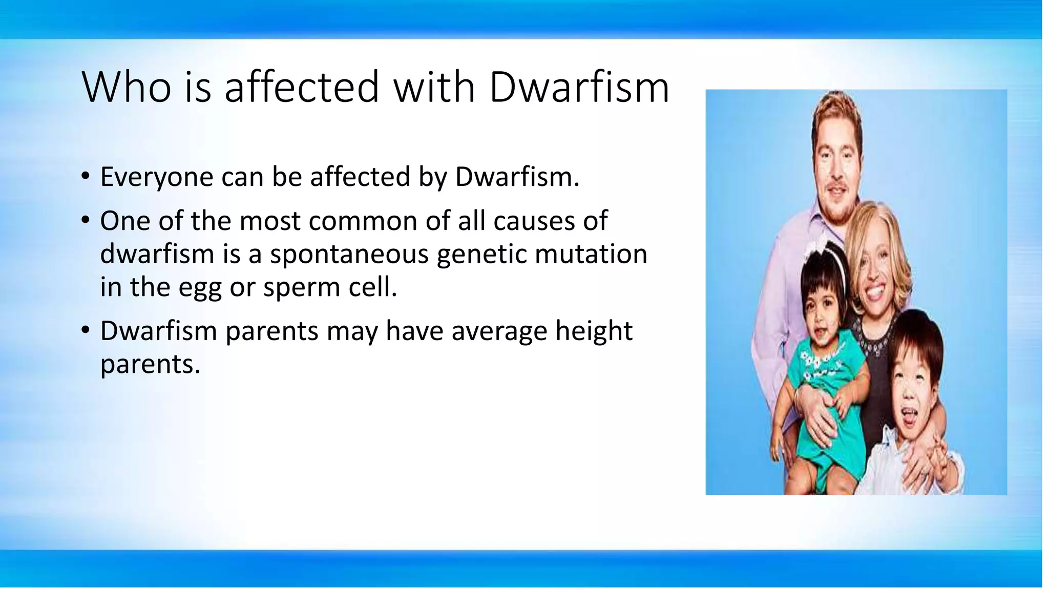 Dwarfism | PPTX
