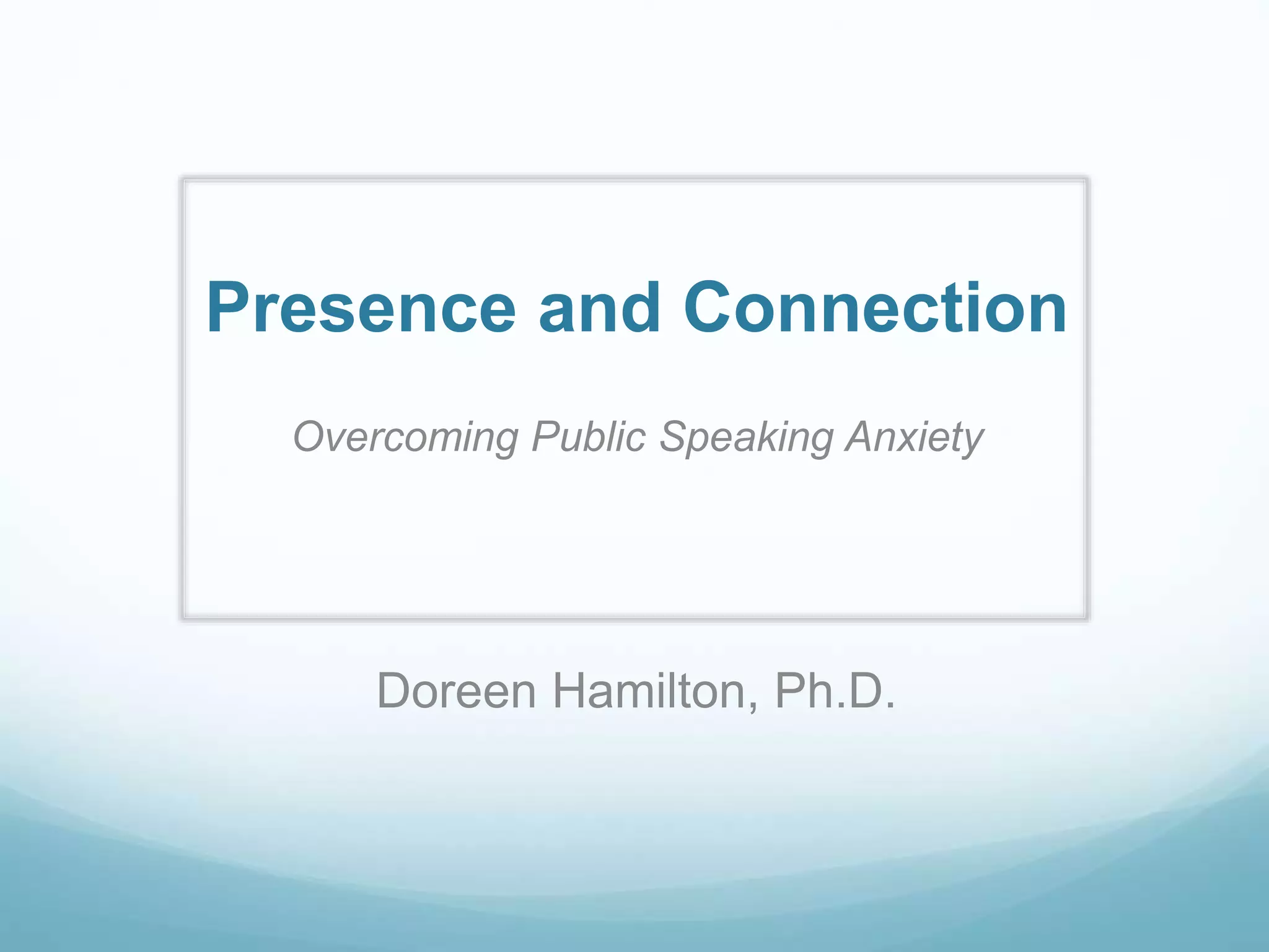 7 Secrets to Authentic Public Speaking | PPT