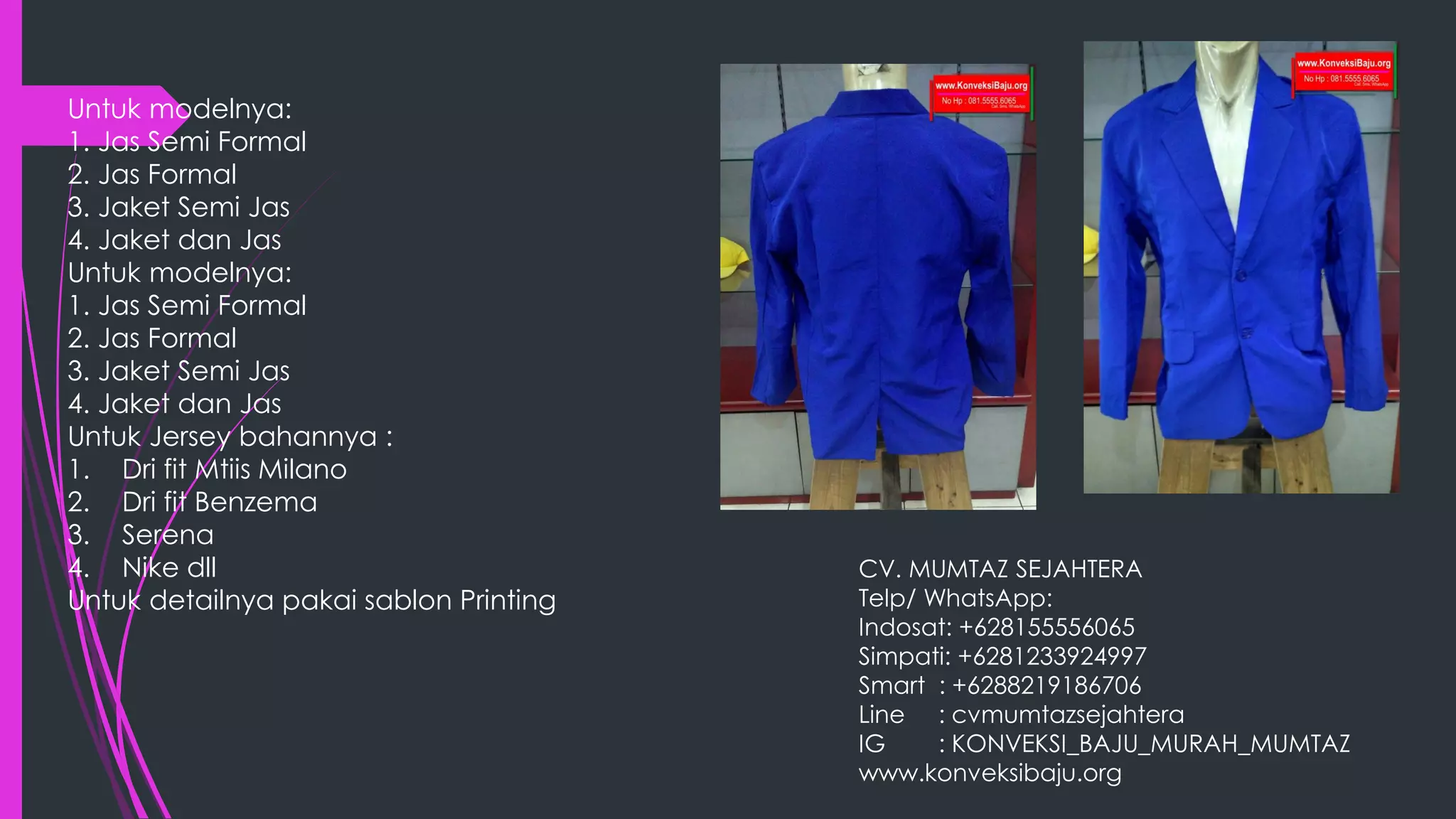 Model Blazer Kantor, Model Blazer Panjang Muslimah, Model Almamater Korea, CP 0852 8002 8980 | PPT