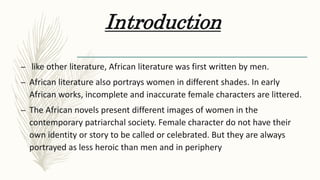 Presentation 14 african literature | PPTX