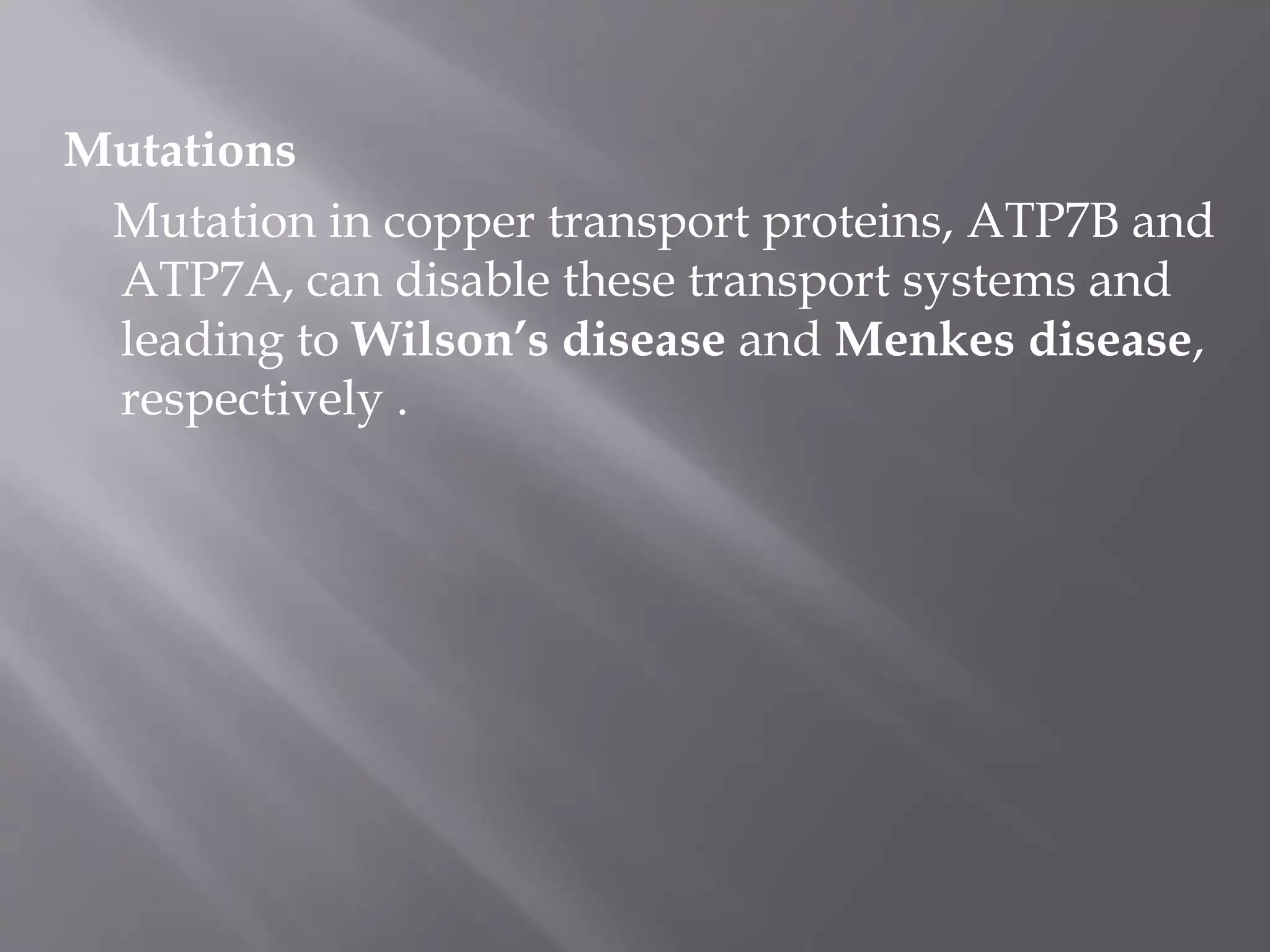 bioinorganic chemistry of copper | PPTX
