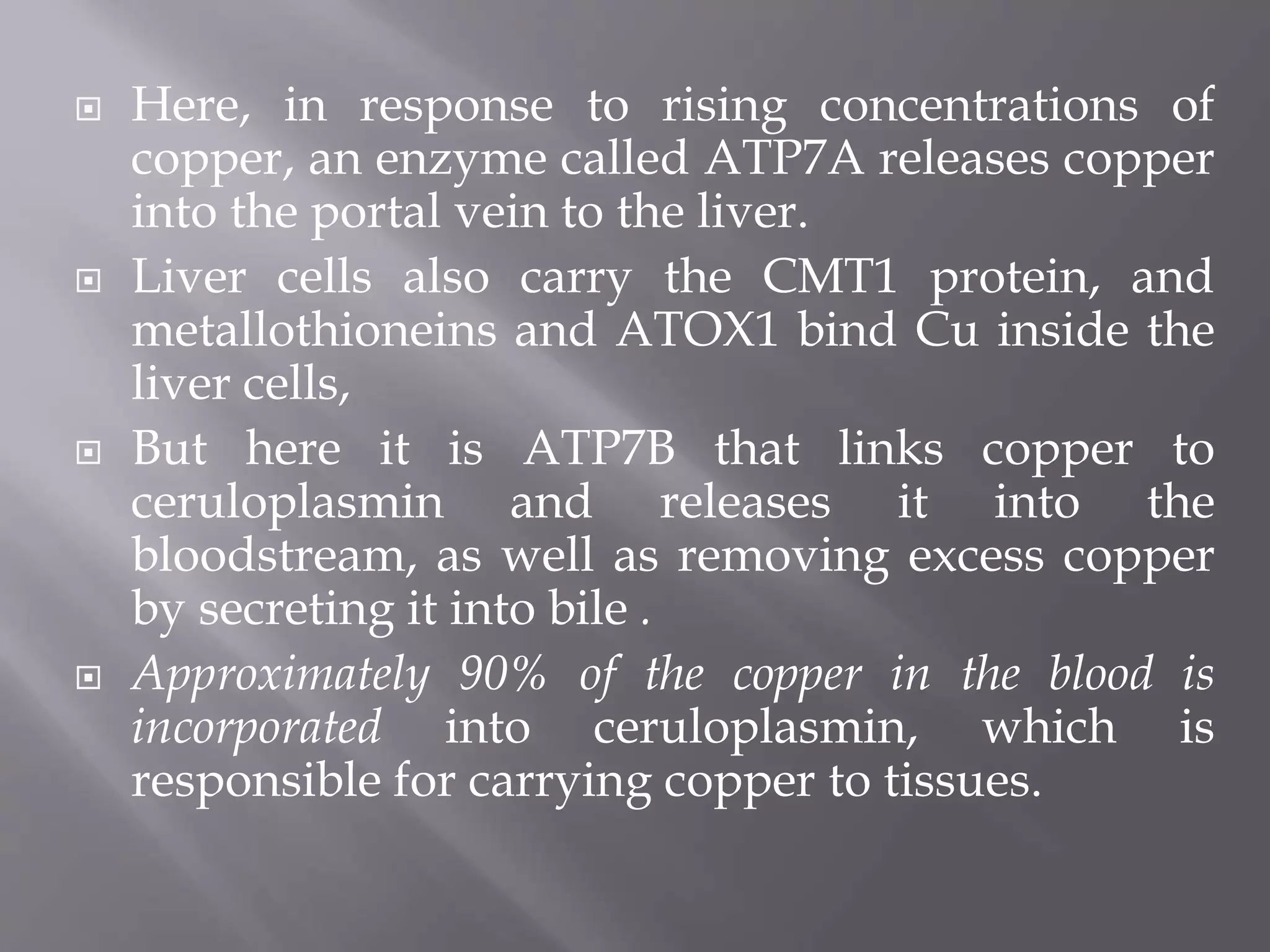 bioinorganic chemistry of copper | PPTX