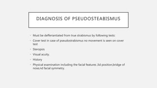 strabismus | PPTX | Ear, Nose and Throat Conditions | Diseases and ...