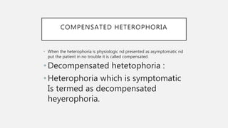strabismus | PPTX