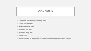 strabismus | PPTX