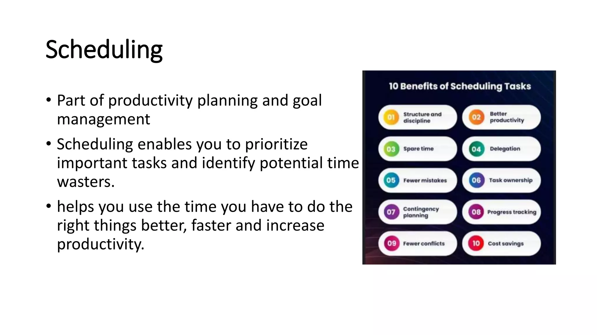 Scheduling in Time management.pptx
