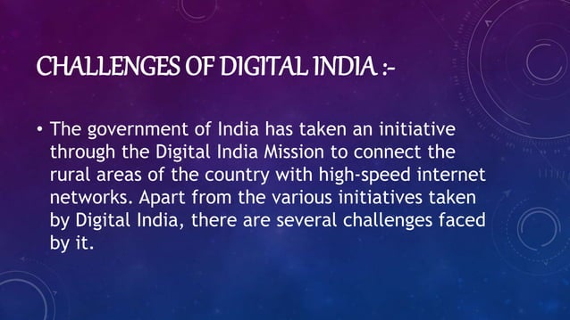 PPT on digital india | PPTX | Internet | Computing
