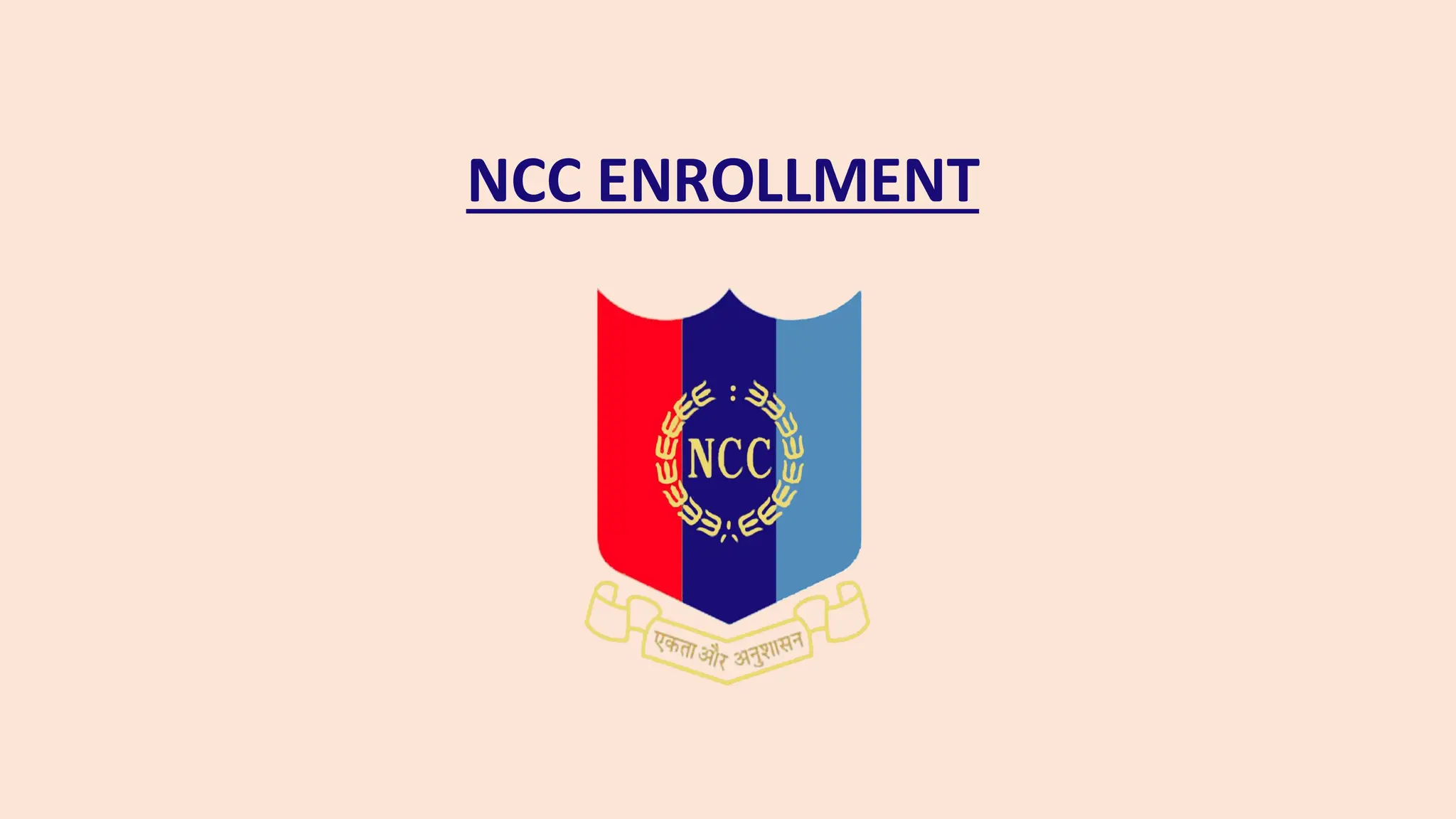 This presentation is all about making people aware about the NCC | PDF