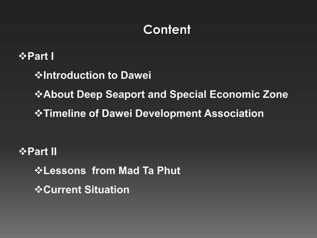 Presentation 14.3.2012(bc) dawei | PPTX | Asia Travel | Travel Locations