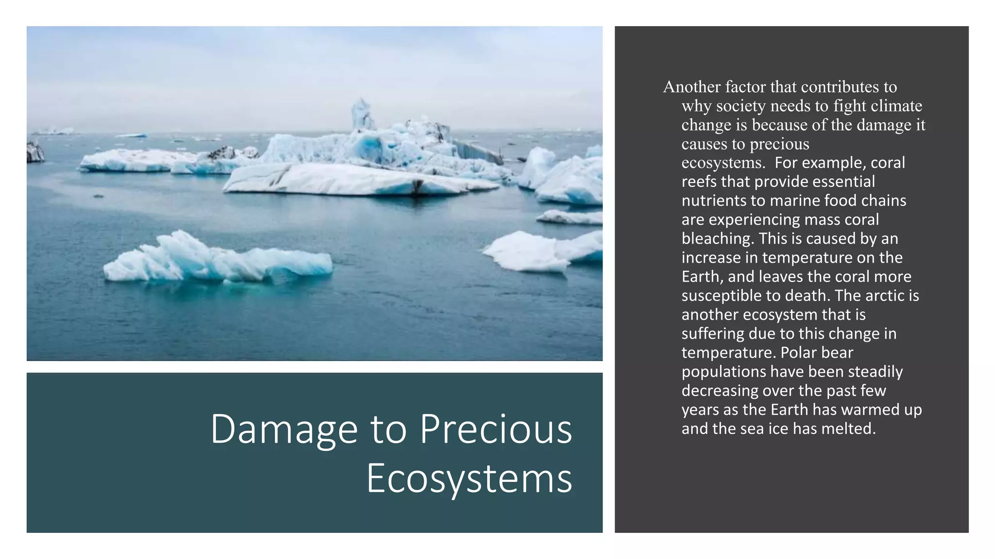 The Threats of Climate Change | PPTX