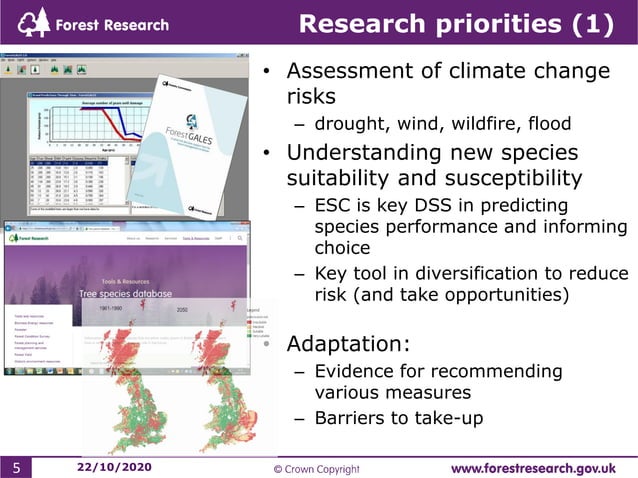 'Climate smart forestry' in Forest Research - James Morrison & Robert ...