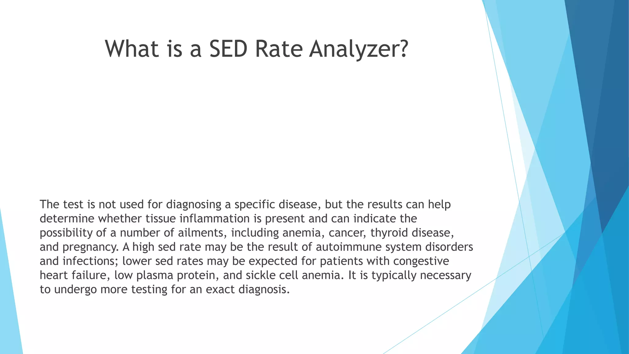 What is a SED Rate Analyzer? | PPTX