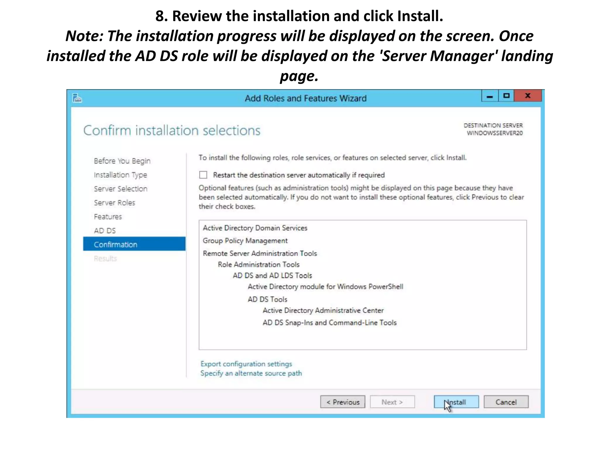 how to install active directory easy and simple | PPTX