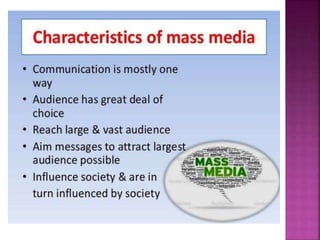 Presentation 15 Mass Media | PPTX