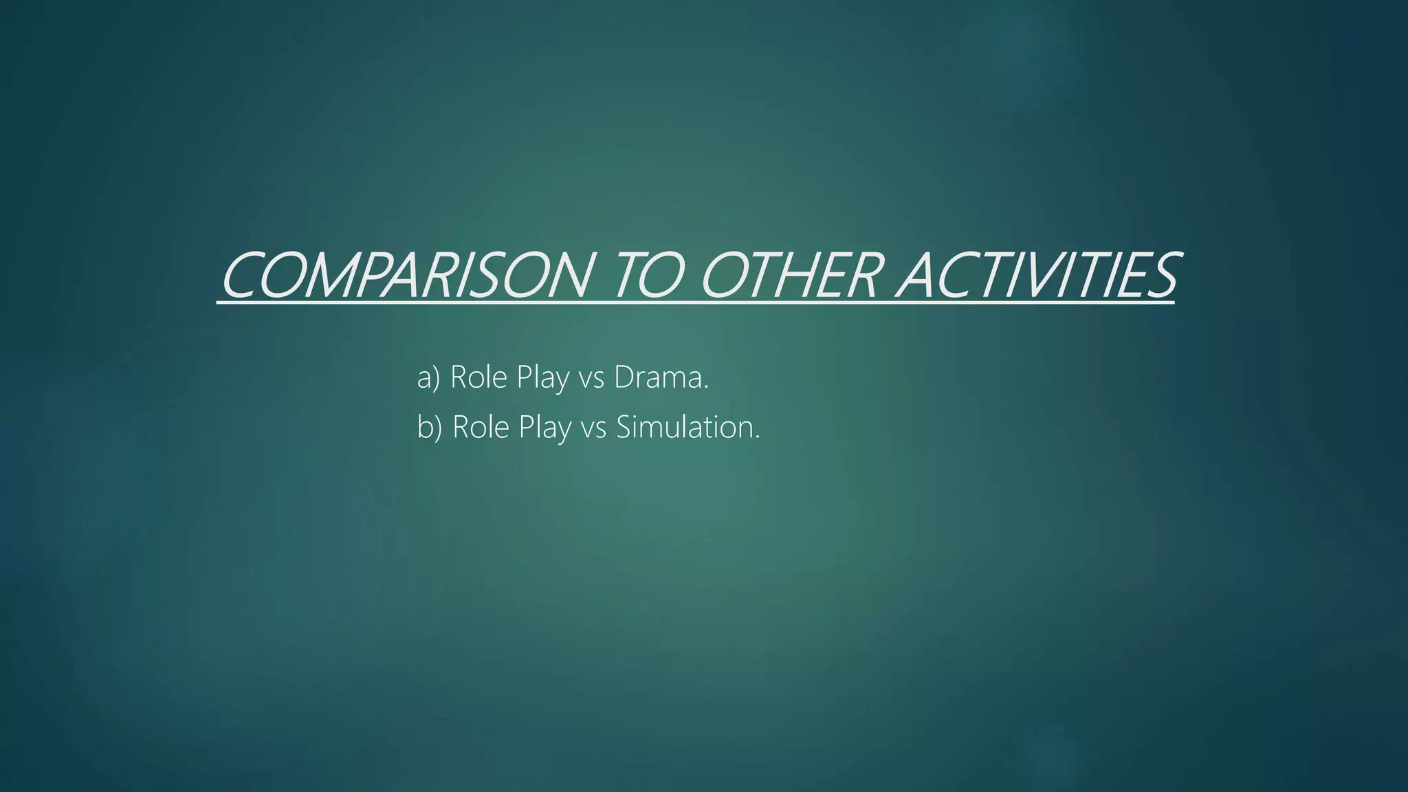 role play,simulation,drama | PPT