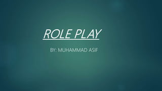 role play,simulation,drama | PPT