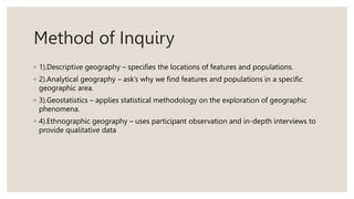 Geography | PPT