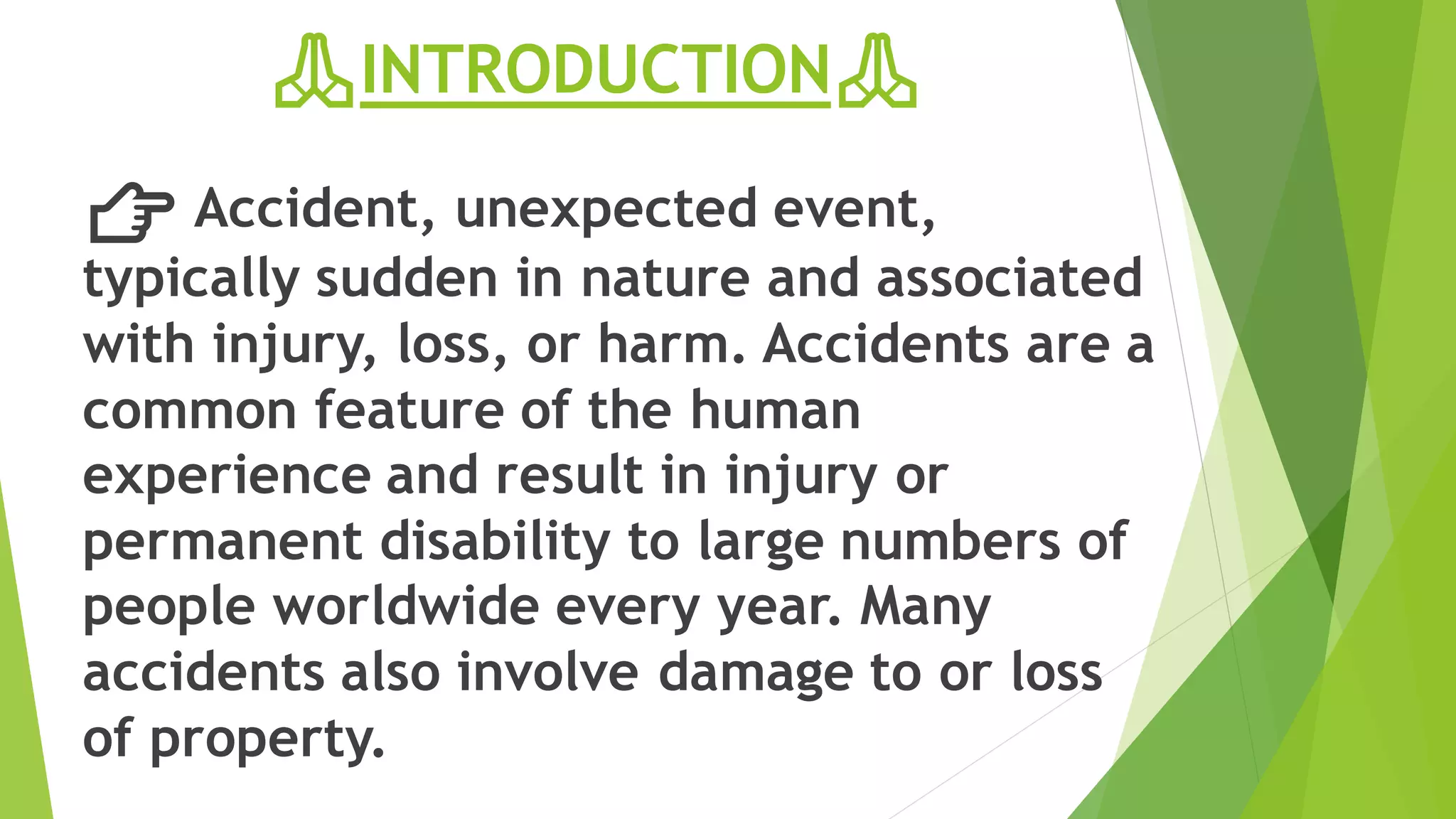 ACCIDENTS | PDF