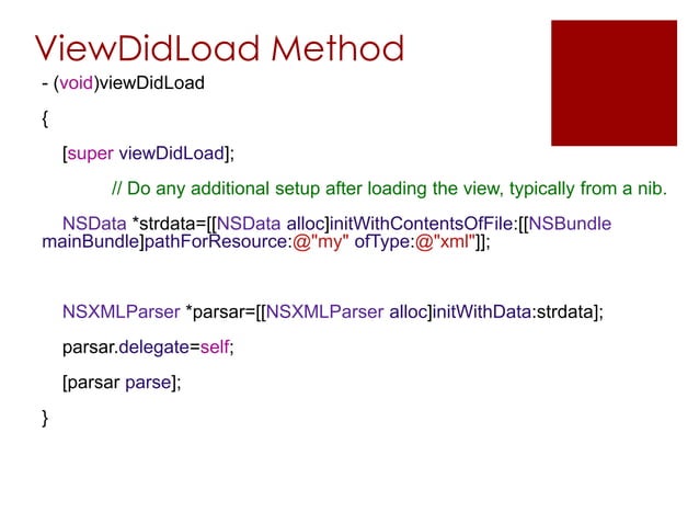 Presentation15 parse xml | PPT