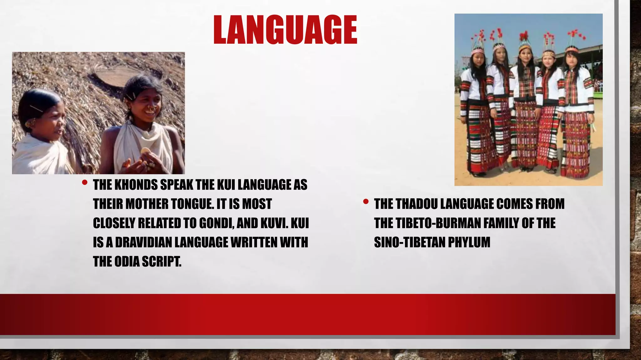 KHONDS AND THADOU | PPTX