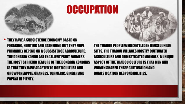 KHONDS AND THADOU | PPTX | Marriage and Civil Unions | Family and ...