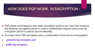 Network and information security | PPT