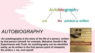 Autobiography VS Biography | PPTX