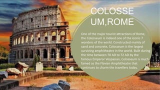 7 WONDERS OF THE WORLD | PPTX