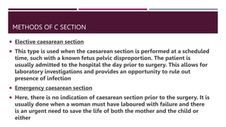 Cesarean section | PPT