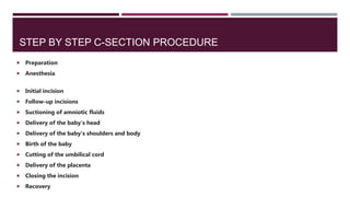 Cesarean section | PPT