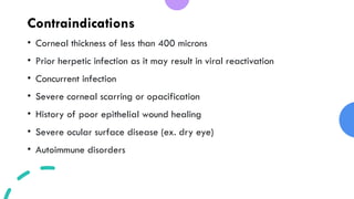 Corneal collagen cross linking - ophthalmology | PPTX