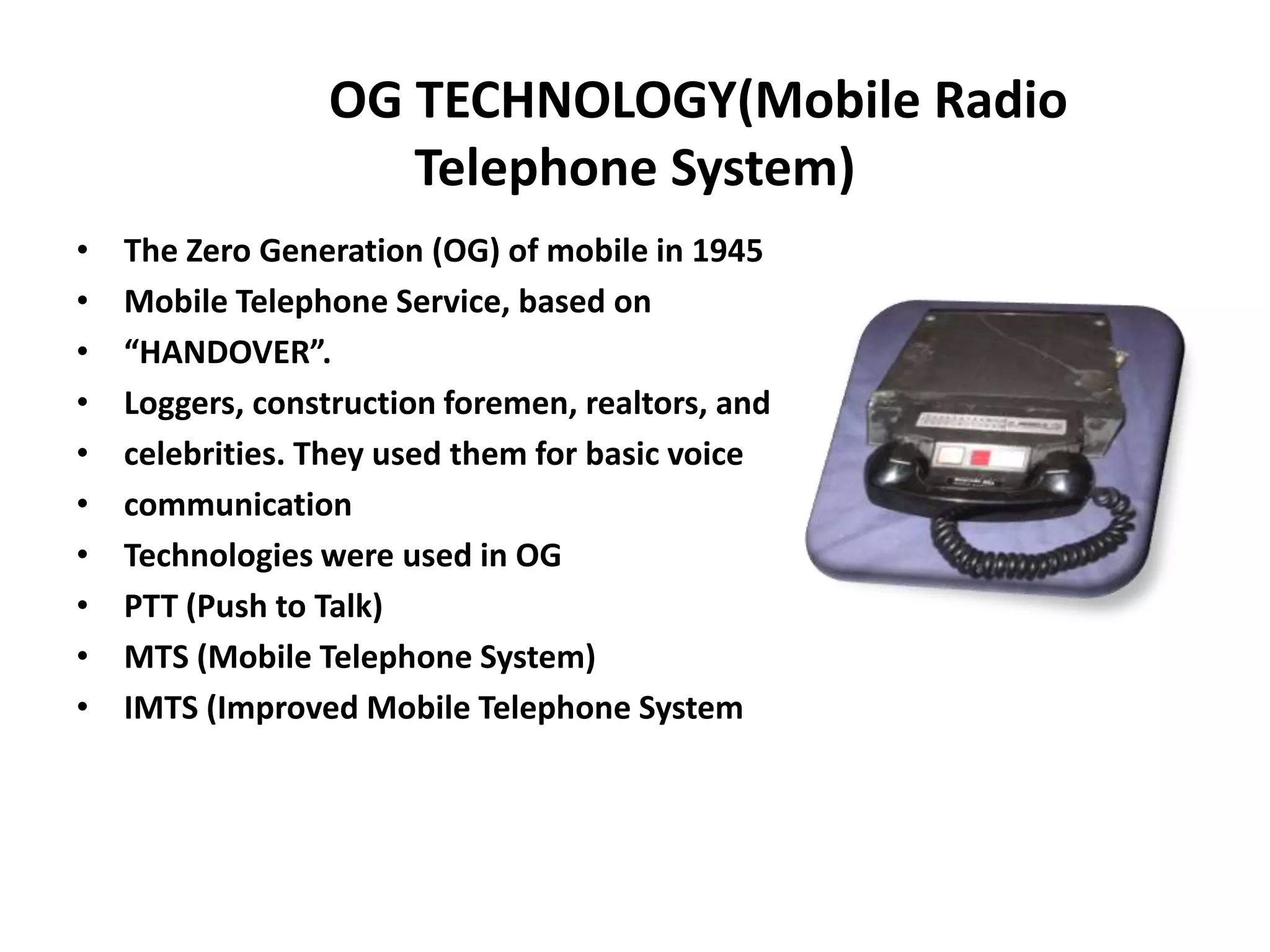 6 g mobile technology | PPTX | Phone Services | Home Utilities