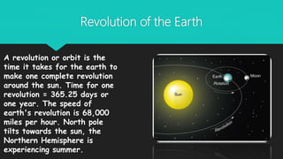motion of earth | PPTX